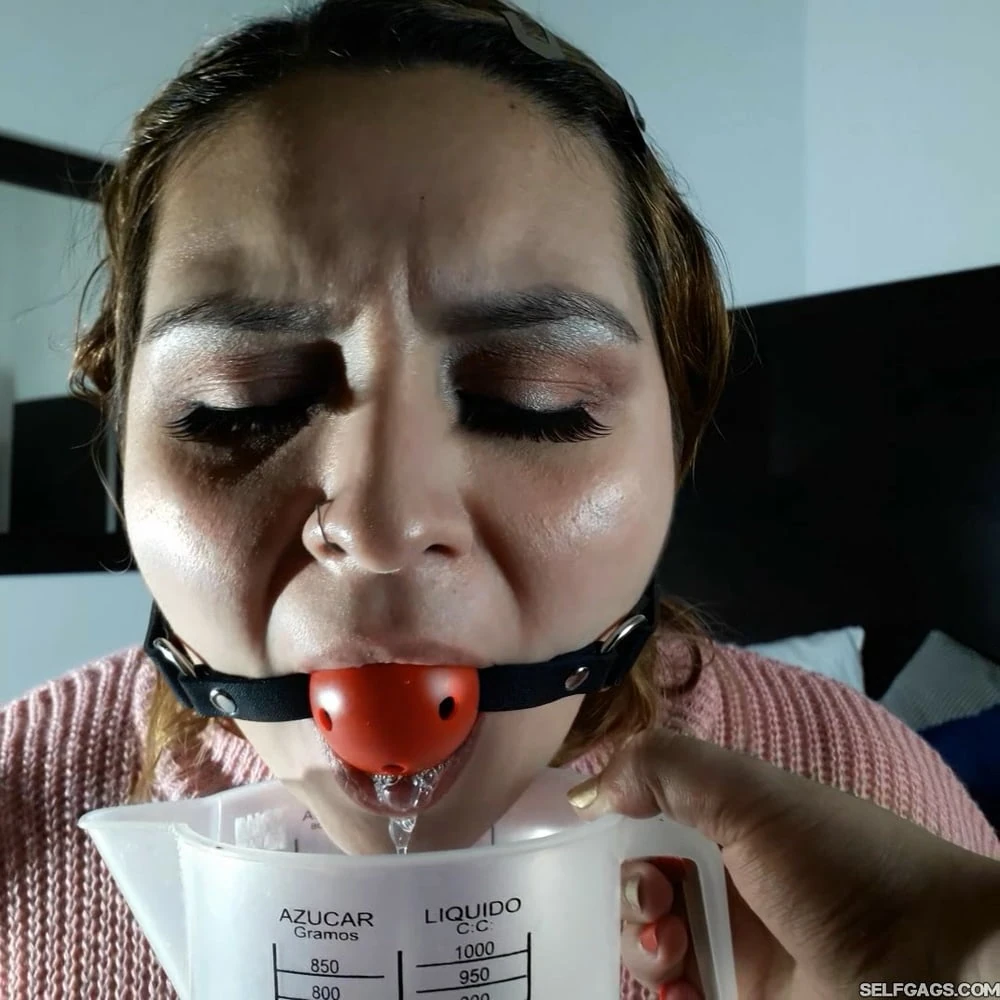 Beautiful Bitch Ball Gagged And Drooling - 12 Pics | xHamster