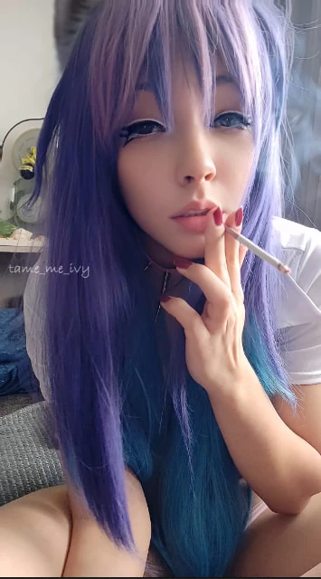 Cute Anime Girl Smoking A Cig 11 Pics Xhamster