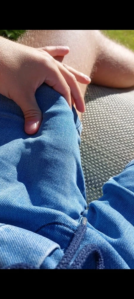 Massaging Big Cock Bulge Through Pants Outside 4 Pics Xhamster 4417
