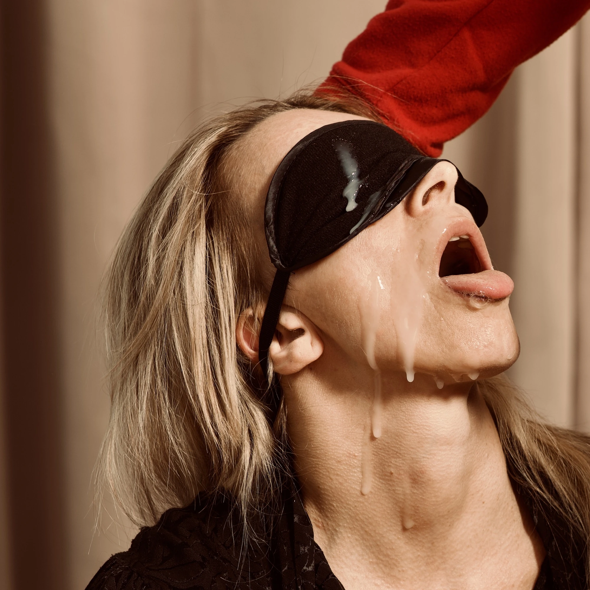 Two Cocks Fuck My Mouth And Cum On My Face Like A Good Slut 19 Pics