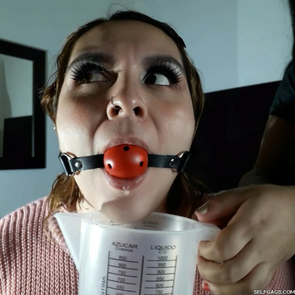 Beautiful Bitch Ball Gagged And Drooling - 12 Pics | xHamster